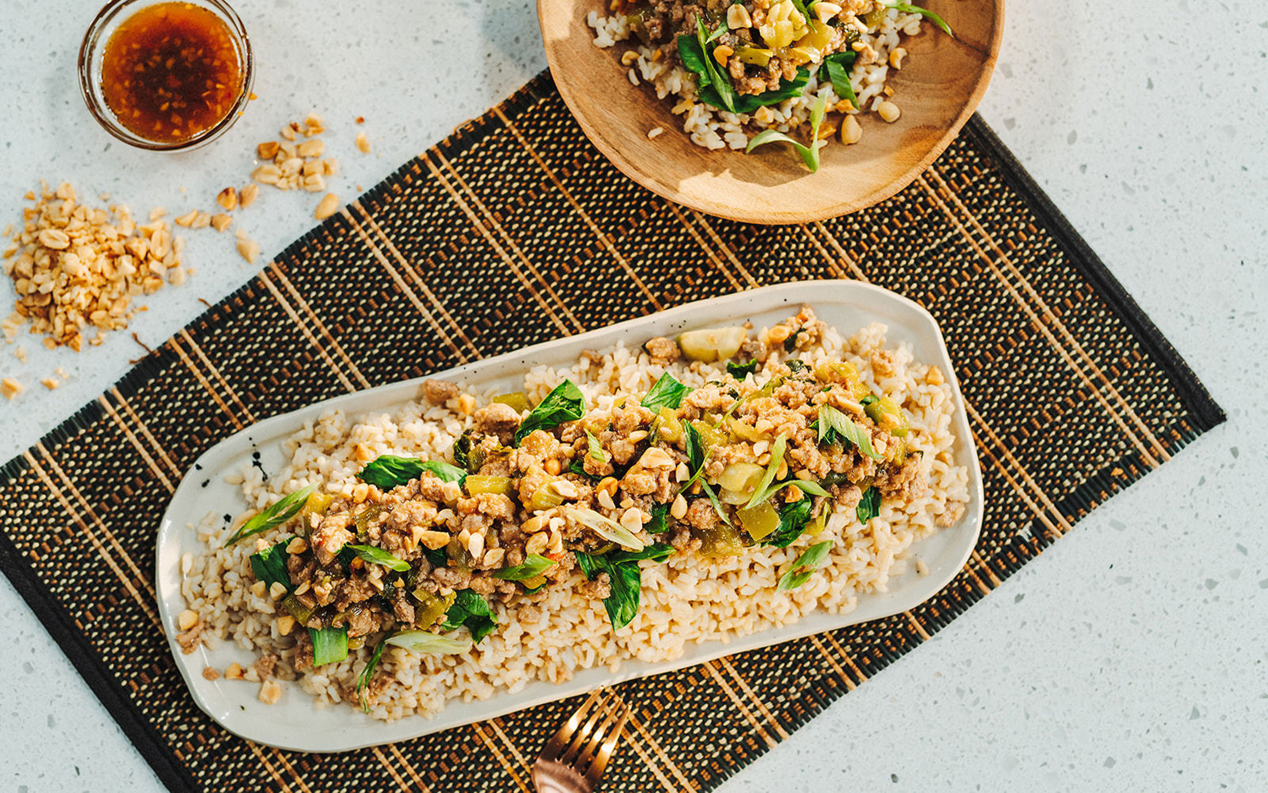 Ground Turkey & Bok Choy Stir Fry - Granny's Ground Turkey & Bok Choy Stir Fry - Granny's